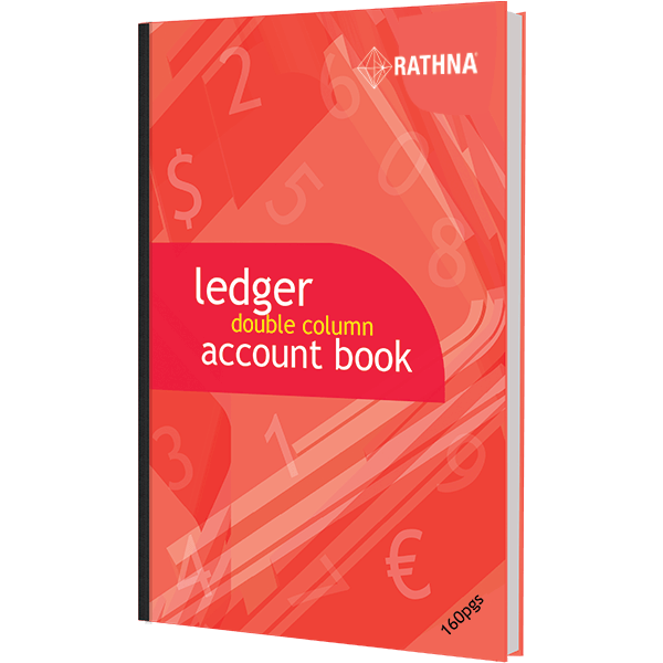 Rathna Ledger Double Column Accounts Book 160p