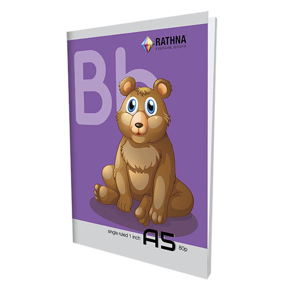 Rathna EX 80Pgs Single Ruled One Inch Book
